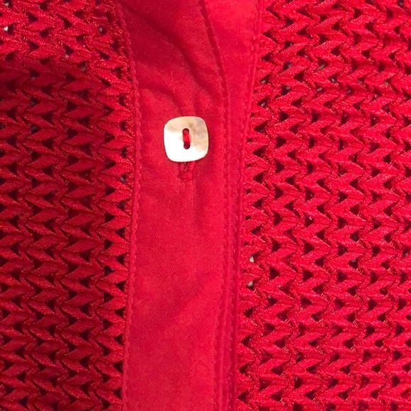 Maria Gabrielle | Tops | Red Womens Maria Gabrielle Blouse Xl | Poshmark